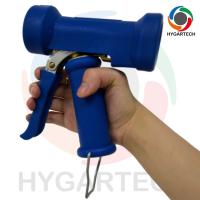 China Effective Cleaning Brass Blue Washing Gun with Adjustable Water Spray Function and 2.5 MPa Pressure Rate for sale