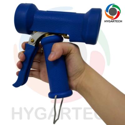 China Effective Cleaning Brass Blue Washing Gun with Adjustable Water Spray Function and 2.5 MPa Pressure Rate for sale