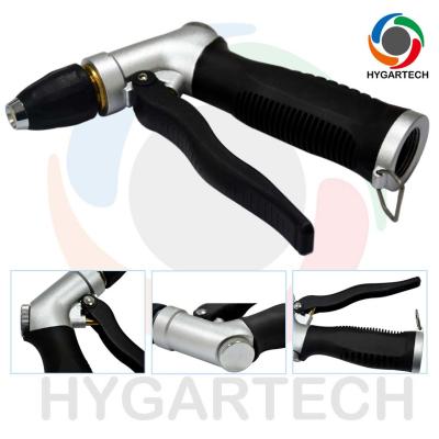 China Metal Multi-Purpose Hose Nozzle Down Pressure Washing Gun With Front Trigger Control Valve for sale