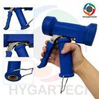 China Brass Industrial Blue Washer Gun Polymer House Hot Water Wash Down Cleaning for sale