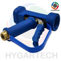 China Brass Industrial Water Gun With Trigger Safty Protection Loop For Hot Water Garden Cleaning Washdown Cleaning for sale