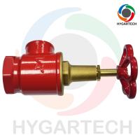 China Brass Hydraulic Angle Fire Valve For Fire Hose Reel Hydrant And Cabinet With 1¼”Female Thread for sale