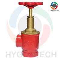 China Brass Hydraulic Angle Fire Valve For Fire Hose Reel Hydrant And Cabinet With 1¼”Female Thread for sale