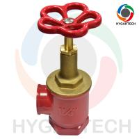 China Brass Hydraulic Angle Fire Valve For Fire Hose Reel Hydrant And Cabinet with 1¼”Female Thread for sale