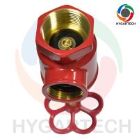 China Forging Brass Hydraulic Angle Fire Valve Female 1¼”Thread For Fire Hose Reel Hydrant And Cabinet for sale
