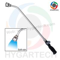 China Metal Soft-Rain Watering Wand W/ Thumb Control Valve And Comfortable Grip Holder for sale