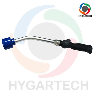 China Thumb Control Metal Watering Wand Heavy Duty Sprayer W/ 2 Quot Face Aluminum Soft-rain Sprayrhead Amp 20 CM Aluminum Extension Tube for sale