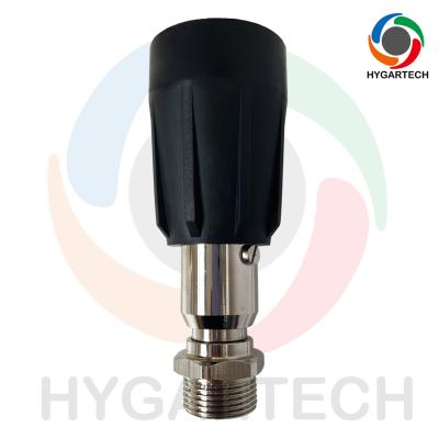 China Adjustment Fire Hose Reel Nozzle With Black Rubber House for sale
