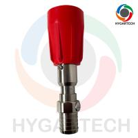 China MS 58 Brass Fire Hose Reel Nozzle Jet With Rubber House For Roller Hose Reel for sale