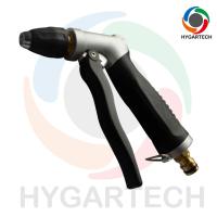 China Metal Multi-Purpose Hose Nozzle Down Pressure Washing Gun With Front Trigger Control Valve for sale