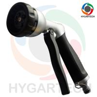 China Metal Down Pressure Washer 8-Model Garden Hose Nozzle With Front Trigger Control for sale