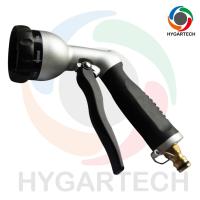 China 280psi Metal 8-Model Garden Hose Nozzle Down Pressure Washer With Front Trigger Control for sale