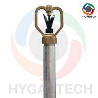 China Metal Triangle Stand With Butterfly Sprinkler And Male Thread Connection For Watering In Irrigation Or Garden for sale