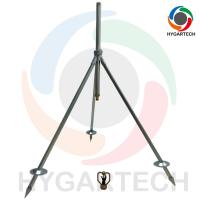 China Zinc Plated Metal Tripod Stand With Butterfly Sprinkler For Gardening And Irrigation for sale