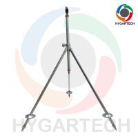 China Steel Metal Triangle Stand With Butterfly Sprinkler For Gardening And Irrigation for sale
