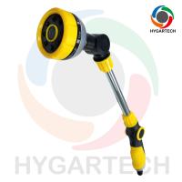 China Multifunctional Thumb Control Spray Wand with Extension and Hose Connector for Gardening Irrigation and Car Washing for sale