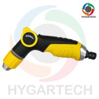China Thumb Control  Two Different Spray Modes Hose Spray Nozzle with Hose Connector for Gardening Irrigation and Car Washing for sale