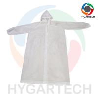 China PEVA Portable Reusable Transparent Pocket Raincoat One Size Fits All for sale
