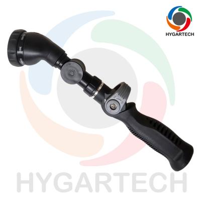China Thumb Control Metal 8-Function Sprayer with Adjustable Angle to Control Spray Direction 3/4