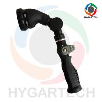 China Thumb Control Metal 8-Function Sprayer with Adjustable Angle to Control Spray Direction 3/4