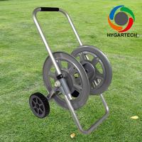 China Heavy-Duty Metal Trolley Hose Reel Cart For 1/2