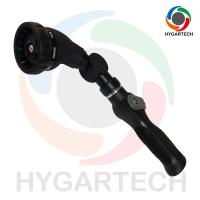 China Thumb Control Metal 8-Function Spray Nozzle With Adjustable Angle 3/4