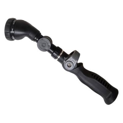 China Thumb Control Metal 8-Function Spray Nozzle With Adjustable Angle 3/4