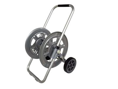 China High Durability Heavy-Duty Metal Construction Trolley Hose Reel Cart For 1/2