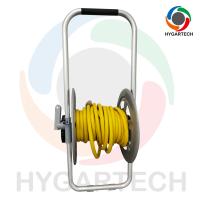 China Original Metal Trolley Hose Reel Cart Aluminum Support With 1/2