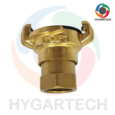 China Forging Brass Swivel Claw-Lock Quick Hose Coupling FIP 1/2