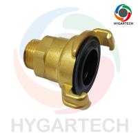 China Brass Swivel Male Thread Claw-Lock Quick Hose Coupling MIP 1/2