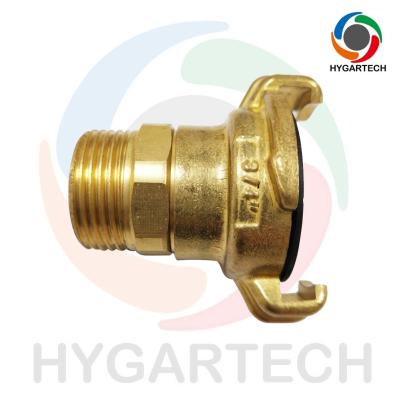 China Brass Italy Type Swivel Male Thread Claw-Lock Quick Hose Coupling MIP 3/4