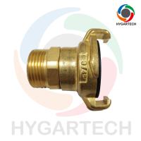China Brass Italy Type Swivel Male Thread Claw-Lock Quick Hose Coupling MIP 3/4
