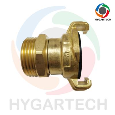 China Brass Italy Type Swivel Male Thread Claw-Lock Quick Hose Coupling MIP 1