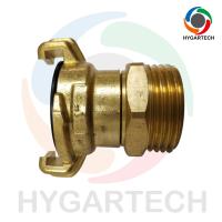 China Brass Italy Type Swivel Male Thread Claw-Lock Quick Hose Coupling MIP 1