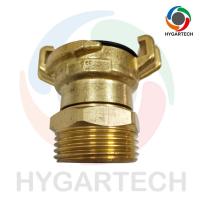 China Brass Italy Type Swivel Male Thread Claw-Lock Quick Hose Coupling MIP 1