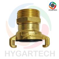 China Brass Italy Type Swivel Male Thread Claw-Lock Quick Hose Coupling MIP 1