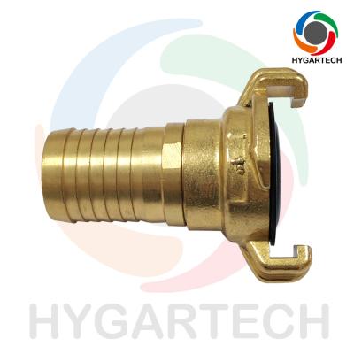 China 360° Swivel Turning Brass Italy Type Claw-lock Hose Quick Coupling Easy Connection for 1