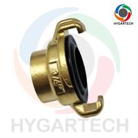 China Brass Claw Lock Hose Fitting Female Thread Hose Tap Coupling for sale