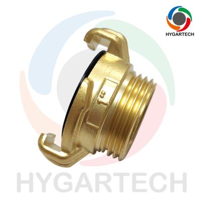 China Brass Claw Lock Coupling Male Threaded Hose Fitting for sale