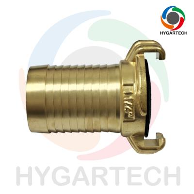China Brass Claw-Lock Hose Coupling Quick Hose Connector for industrial / commercial cleaning, Garden watering and irrigation use for sale