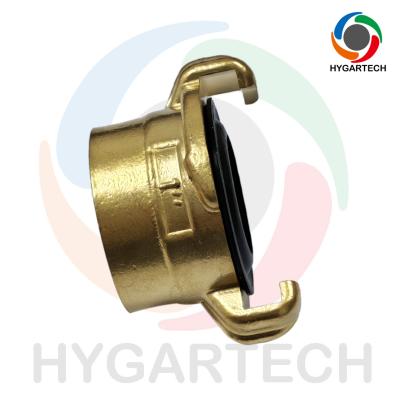 China Brass Hose Fittings Heavy Duty Brass Claw-Lock Couplings for Garden Commercial and Industrial for sale