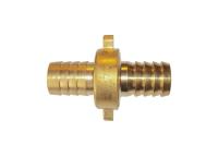 China Male Female Brass Hose Fittings , Brass Garden Hose Adapters Three Piece for sale