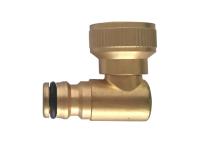 China Easy Connect Brass Hose Elbow 3/4