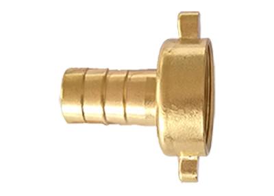 China Two Piece Brass Hose Fittings , Garden Hose Connector General Purpose for sale