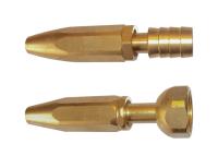 China High Performance Brass Adjustable Water Spray Nozzle Switzerland Type for sale