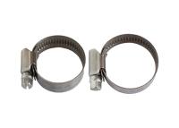 China Stainless Steel Band & Screw Hose Clamp with Welding 9mm Bandwith Germany Type, W4 for sale