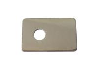 China 168 x 107mm Stainless Steel Faceplate OEM Polished Surface for Sanitary for sale