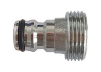 China Chrome Plated Quick Connect x Male Thread Adaptor for Spray Lance for sale