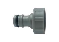 China Grey Plastic Quick Connect Hose Fittings With IPS 3/4